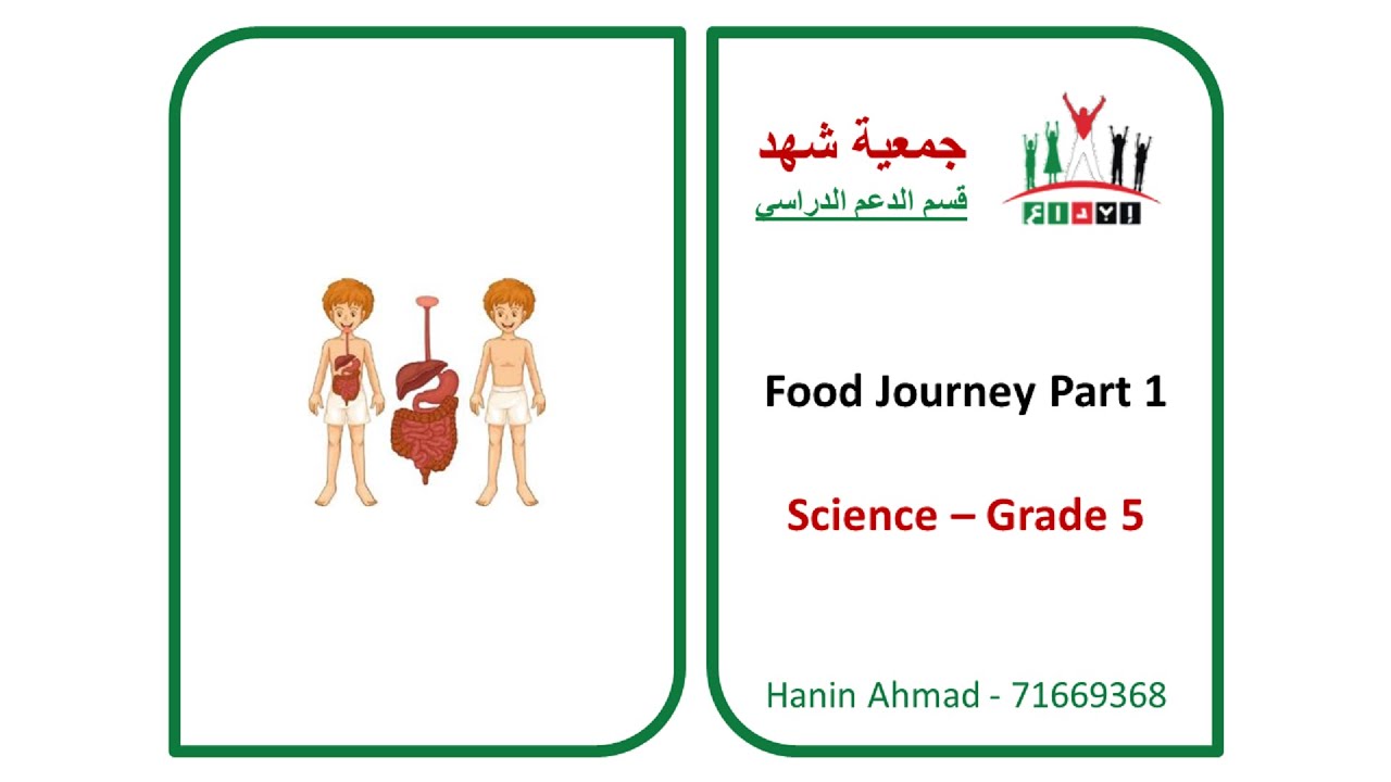 Ibda3 - GR5 - Science - Food Journey - P1 - YouTube