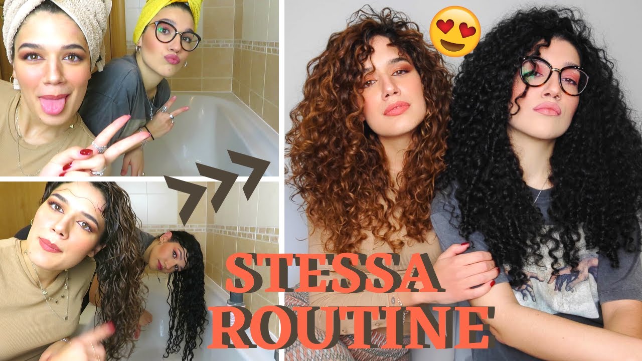 HAIRSTYLE ROUTINE su RICCI DIVERSI 2c/ 3c | RISULTATI DIFFERENTI - YouTube
