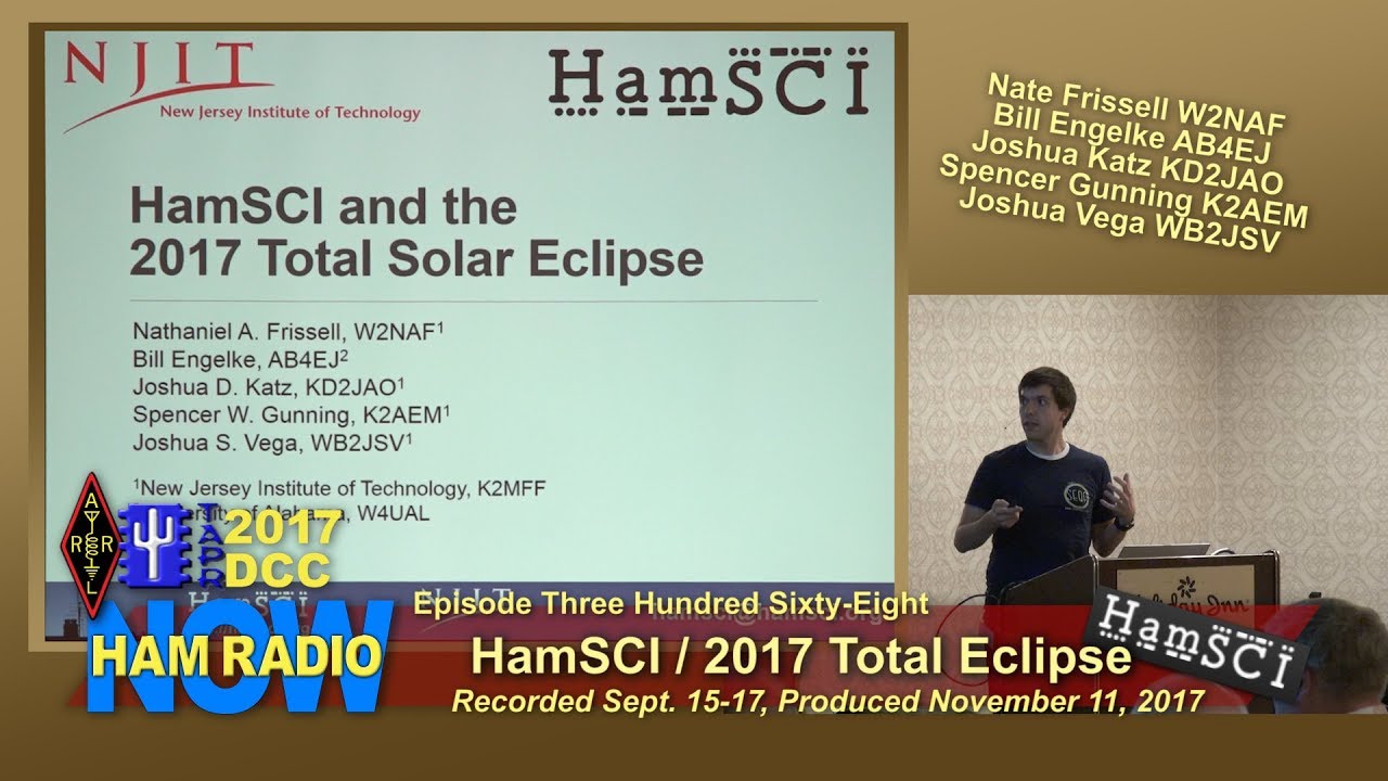 HRN 368: HamSCI / Eclipse - 2017 DCC - YouTube