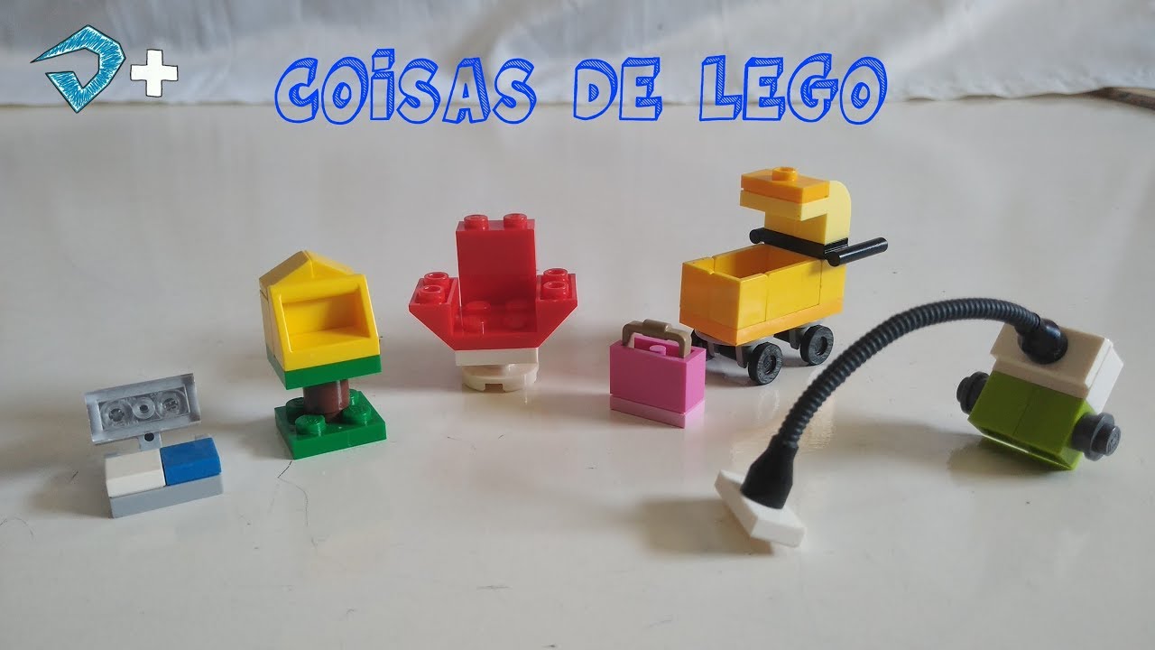 Como fazer coisas de LEGO - 1 👜📫 - YouTube