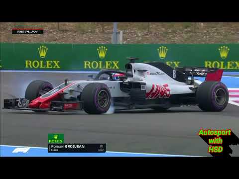 F1 2018 crash compilation