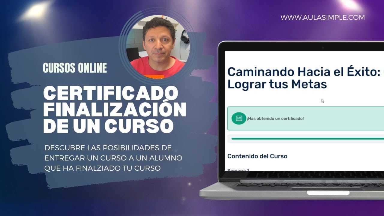Entrega de un Certificado por terminar un curso - YouTube
