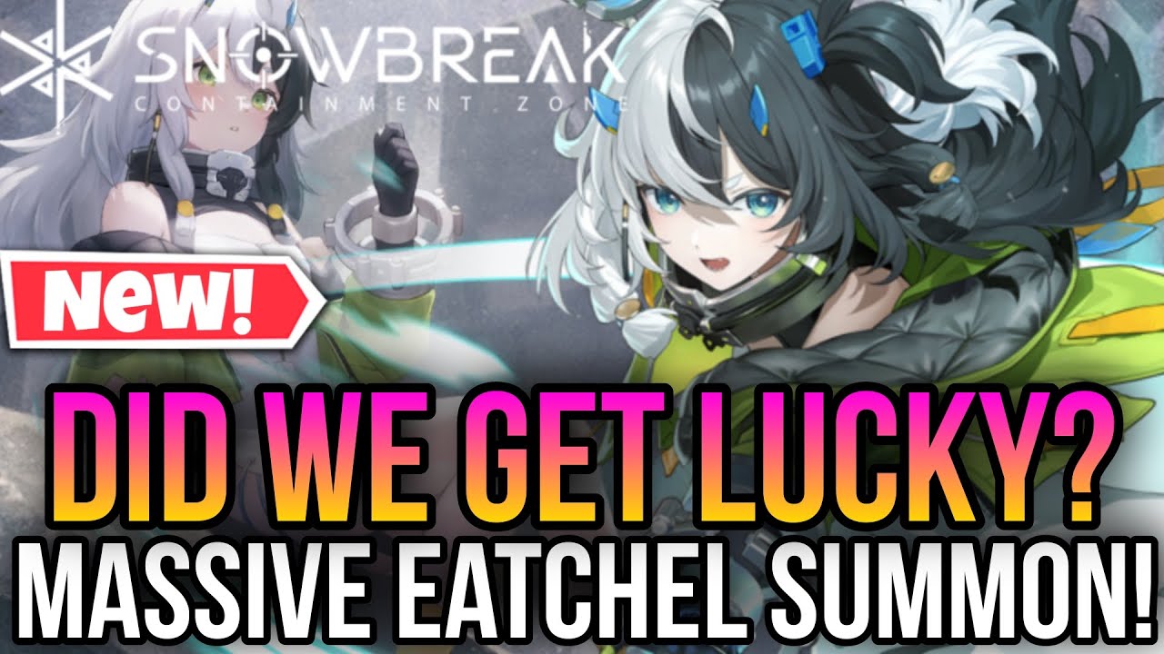 Snowbreak: Containment Zone - Massive Summon For Eatchel Gustav! - YouTube