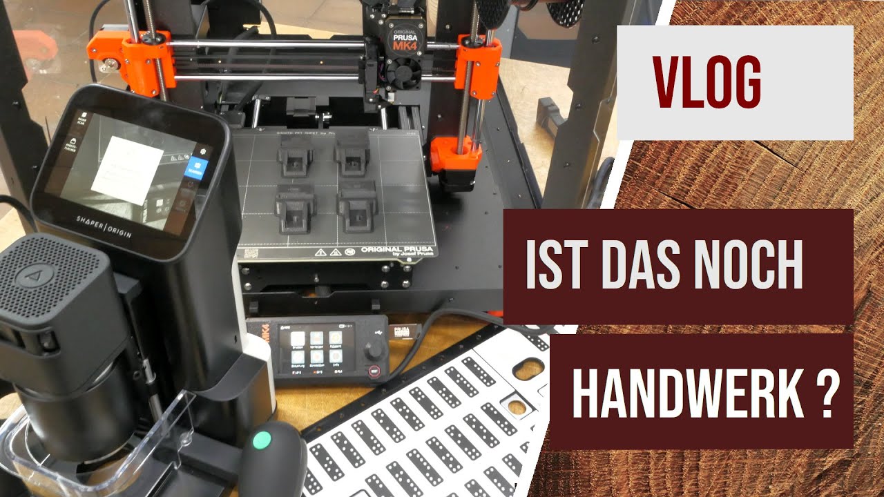 Shaper Origin, 3D-Druck, Laser - Ist das noch Handwerk? Ist das alles ...
