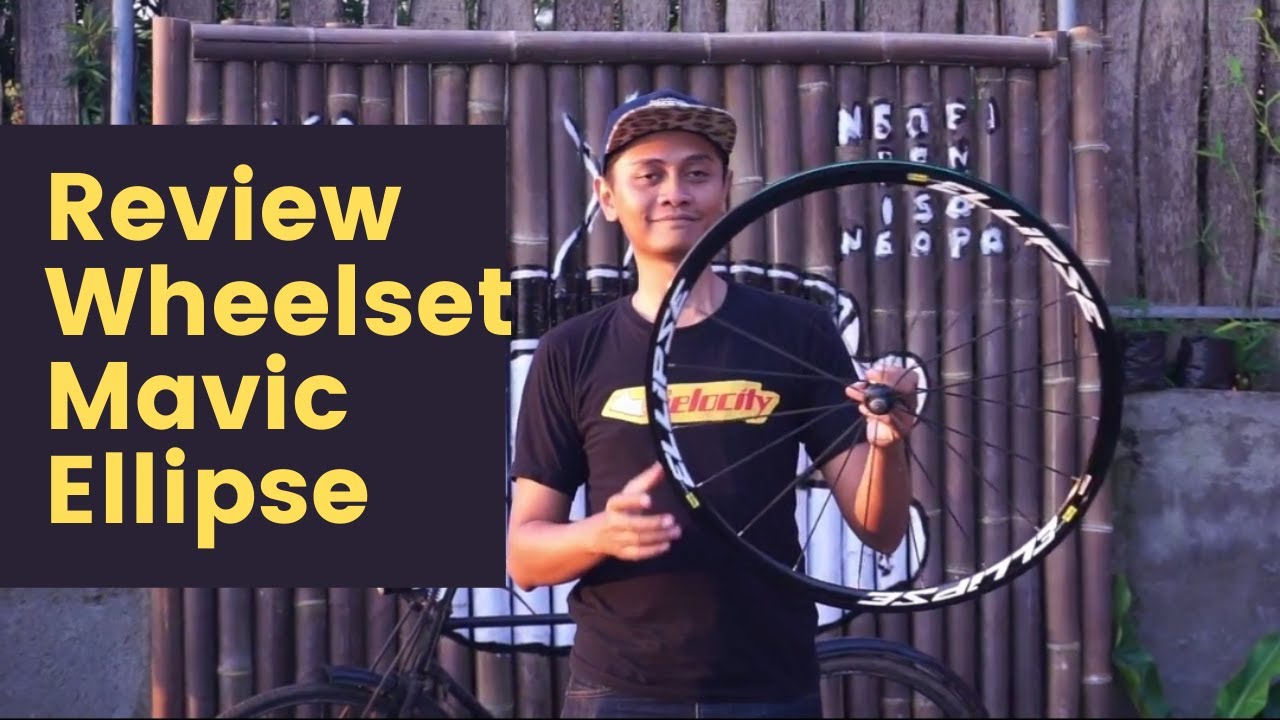 Review Wheelset Mavic Ellipse untuk Fixedgear / Fixie / Trackbike - YouTube