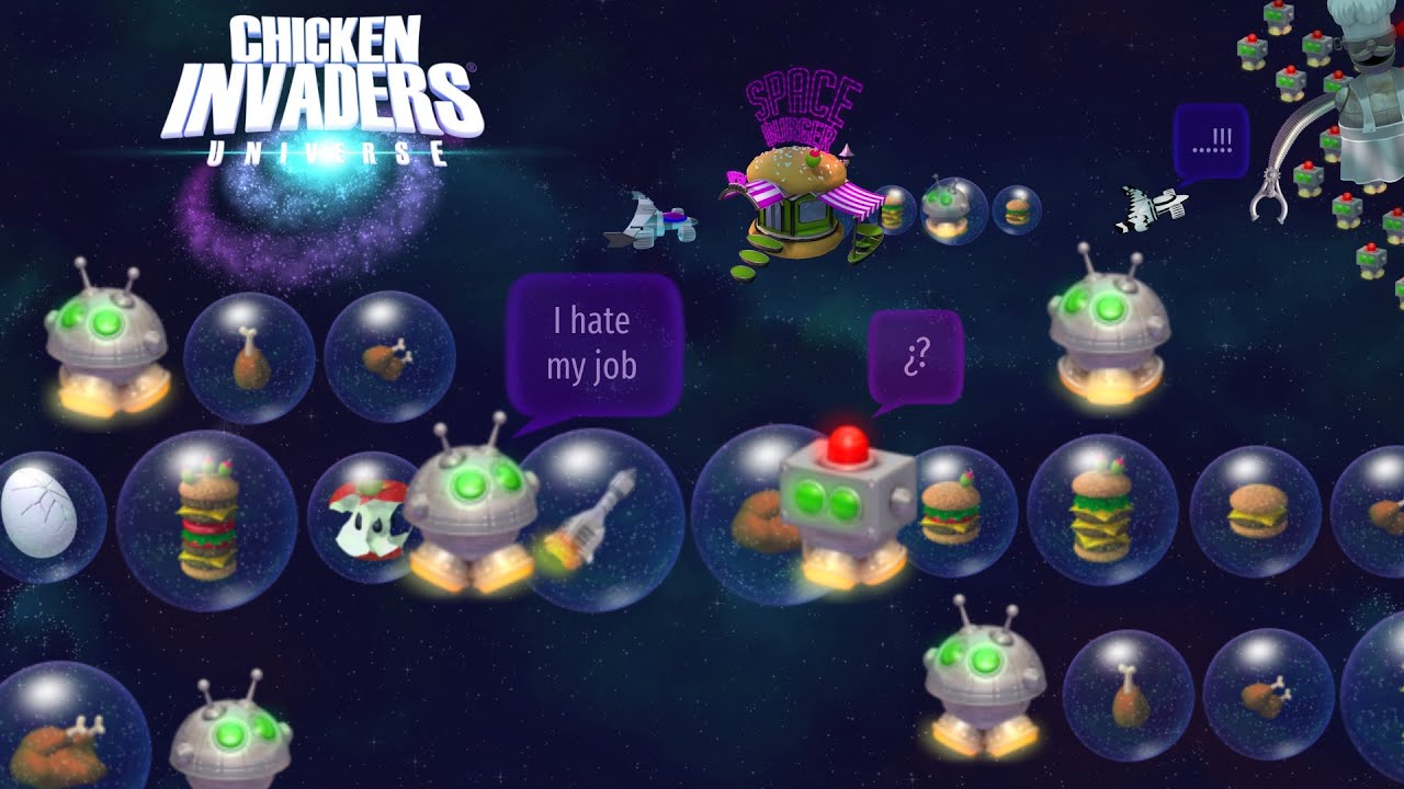 Chicken Invaders Universe 149.5 - Max Difficulty Unprepared Mission #11 ...