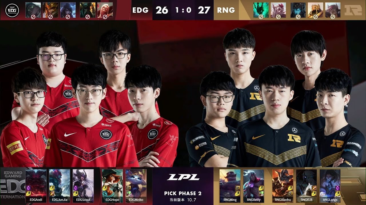 【LPL春季季後賽】8進6 EDG vs RNG #2 - YouTube
