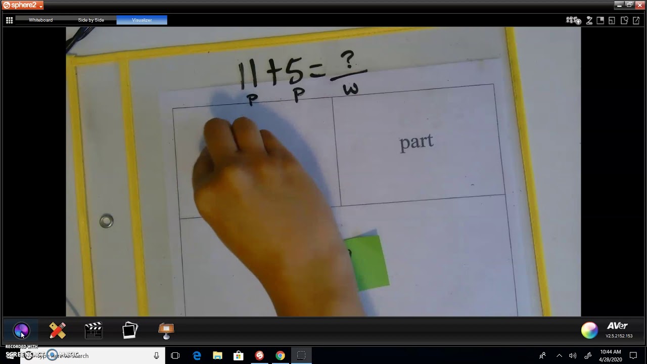 Part Part Whole - unknown whole addition - YouTube