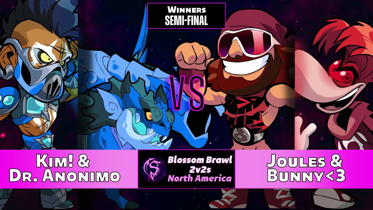 Kim! & Dr. Anonimo vs Joules & Bunny - Winners Semi-Final - Blossom ...