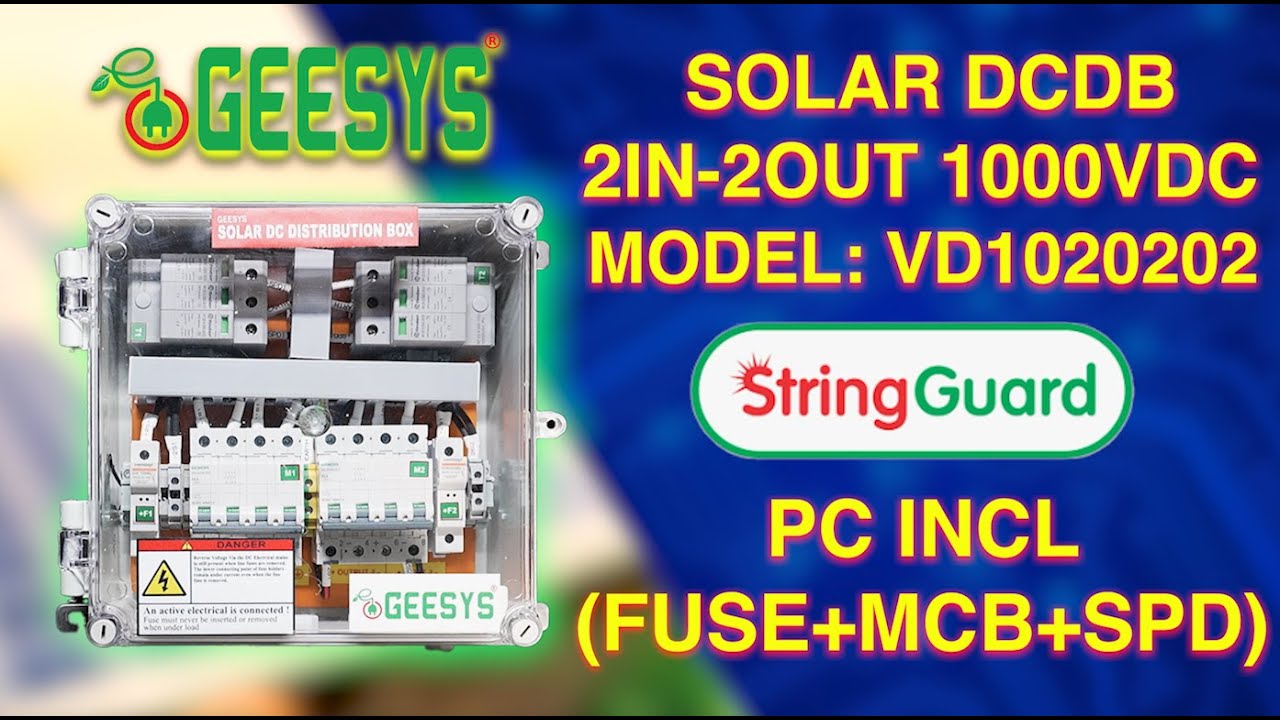 Solar DCDB Must-Have for Solar System | Essential Guide to Protect Your ...