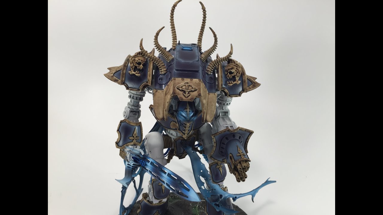 Imperial Knight Castigator Nagash Conversion Commission - YouTube