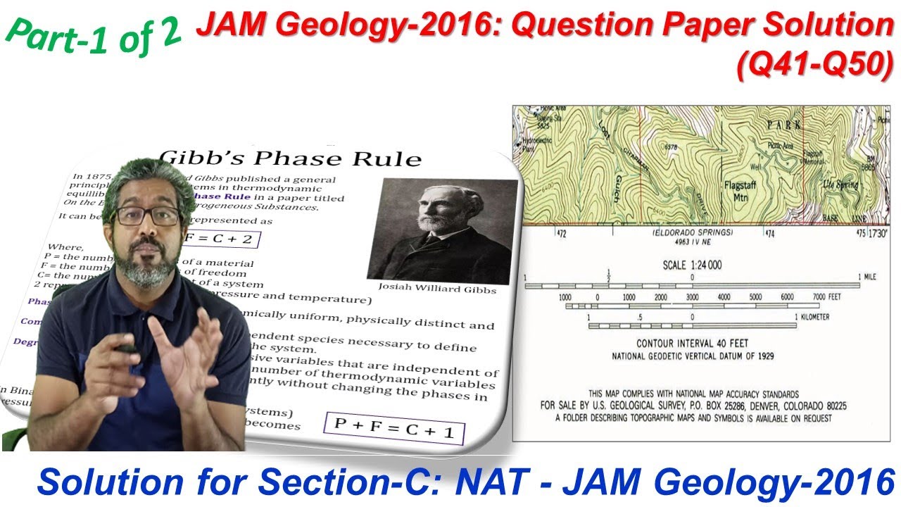 2016_Part-01/02:Q41-Q50_#Section:C_#NAT_#JAM_#Geology_Question Answer ...