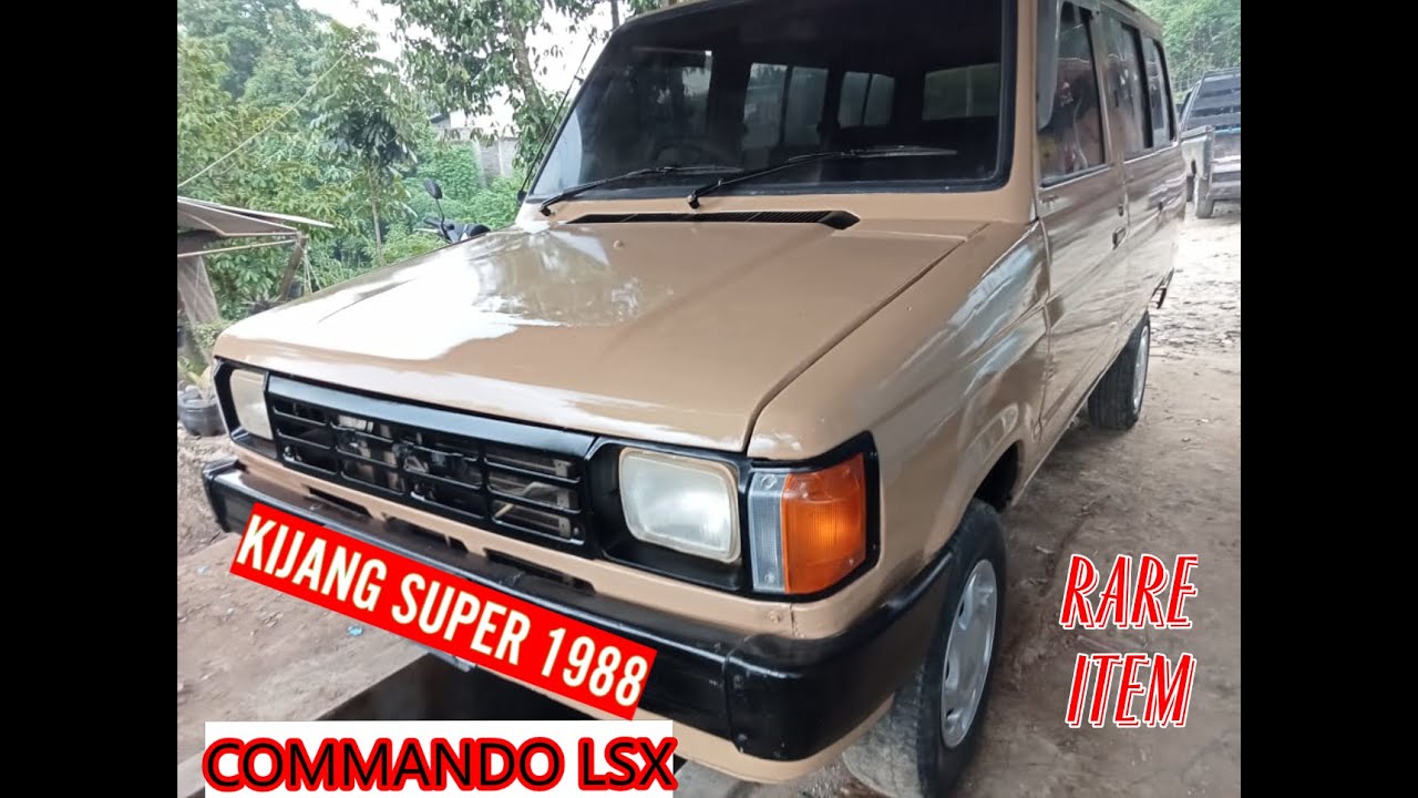 KIJANG SUPER COMMANDO LSX 1988 - YouTube