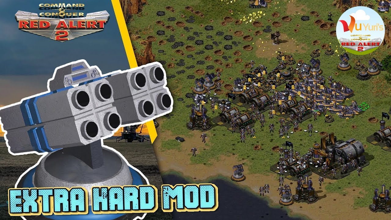 Red Alert 2 Yuri's Revenge - Battle 52 new map! 1vs7 IRAQ ...