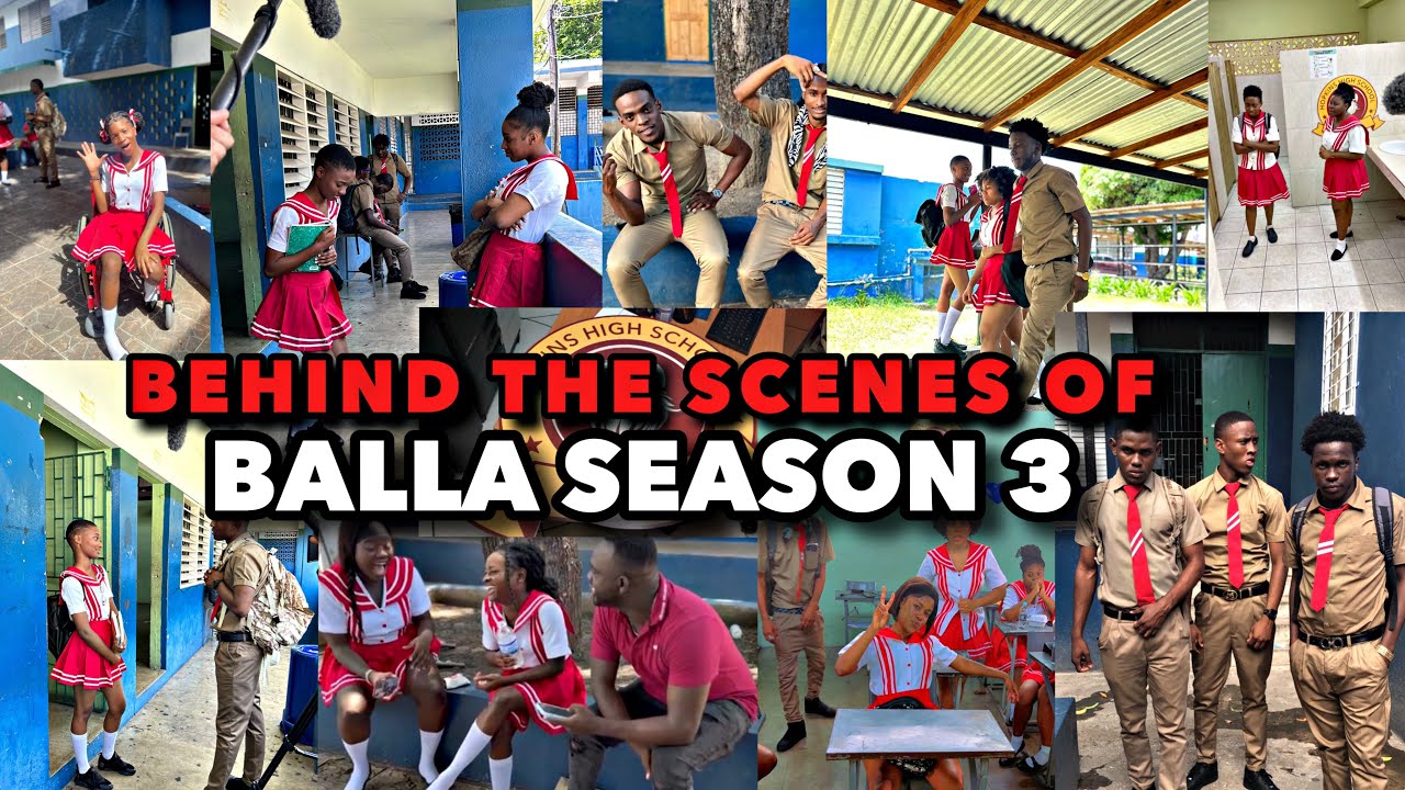BEHIND THE SCENES OF BALLA SEASON 3⚽️🔥@Monaestv @WayshaeOfficial ...