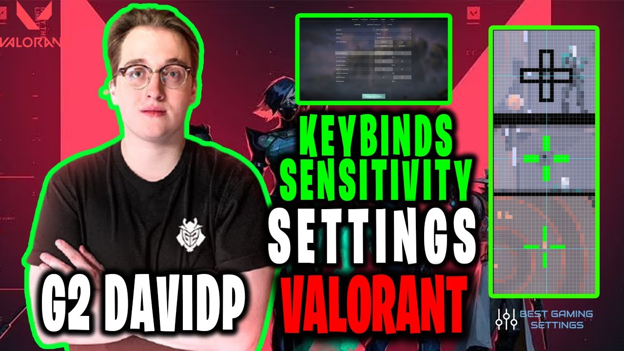 G2 Davidp Valorant Settings Sensitivity Keybinds Crosshair and Setup ...