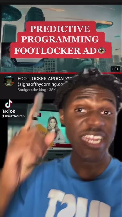 FOOTLOCKER COMMERCIAL USES PREDICTIVE PROGRAMMING... - YouTube