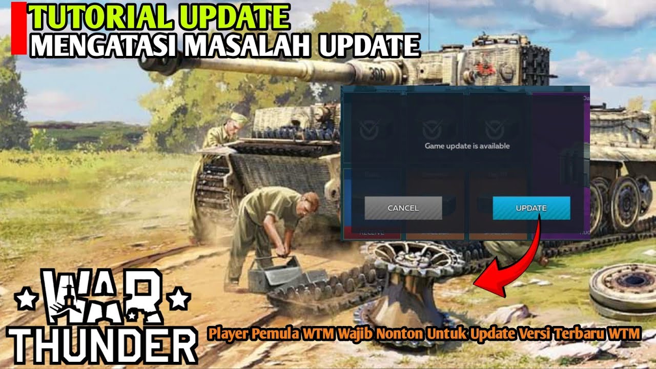 Tutorial Cara Update War Thunder Mobile/Mengatasi Masalah Update | War Thunder Mobile - YouTube