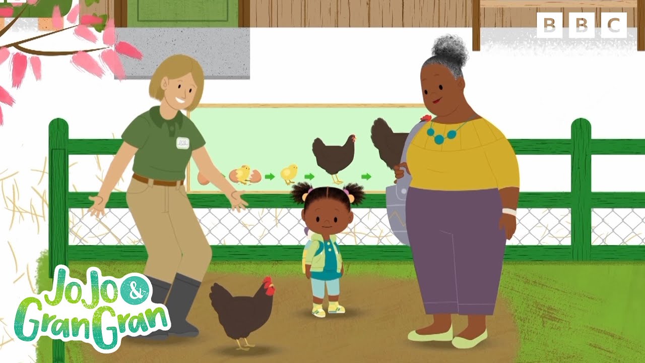 Trip to the Farm! | It's Time to Visit the Farm | JoJo and Gran Gran ...