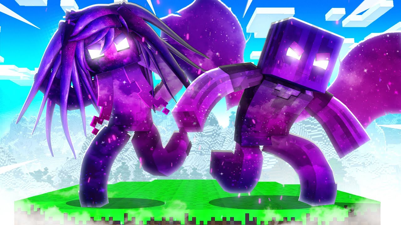 MINECRAFT, ABER... ALS... GALAXY ISY & GALAXY FLO?! - YouTube