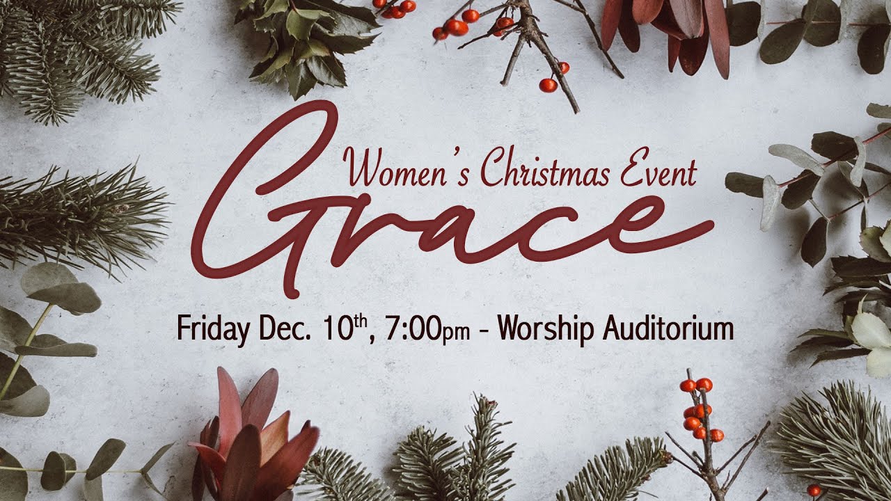 Women's Christmas 2021 - Grace - Nikki Broughton - YouTube