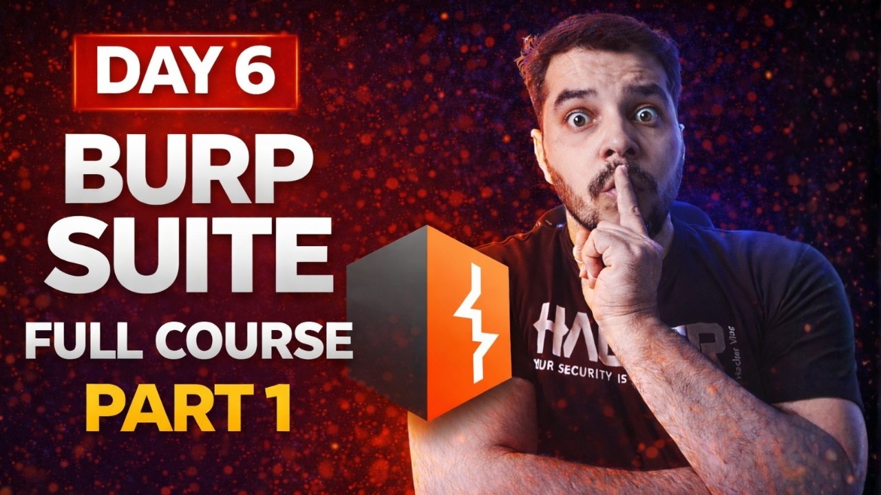 Day 6 🔥 | Burp Suite Full Course with AI (Beginner to Pro) 2026 | Bug ...