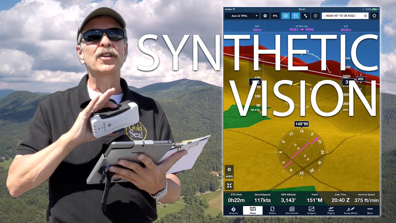 ForeFlight Synthetic Vision - Flight Training - YouTube