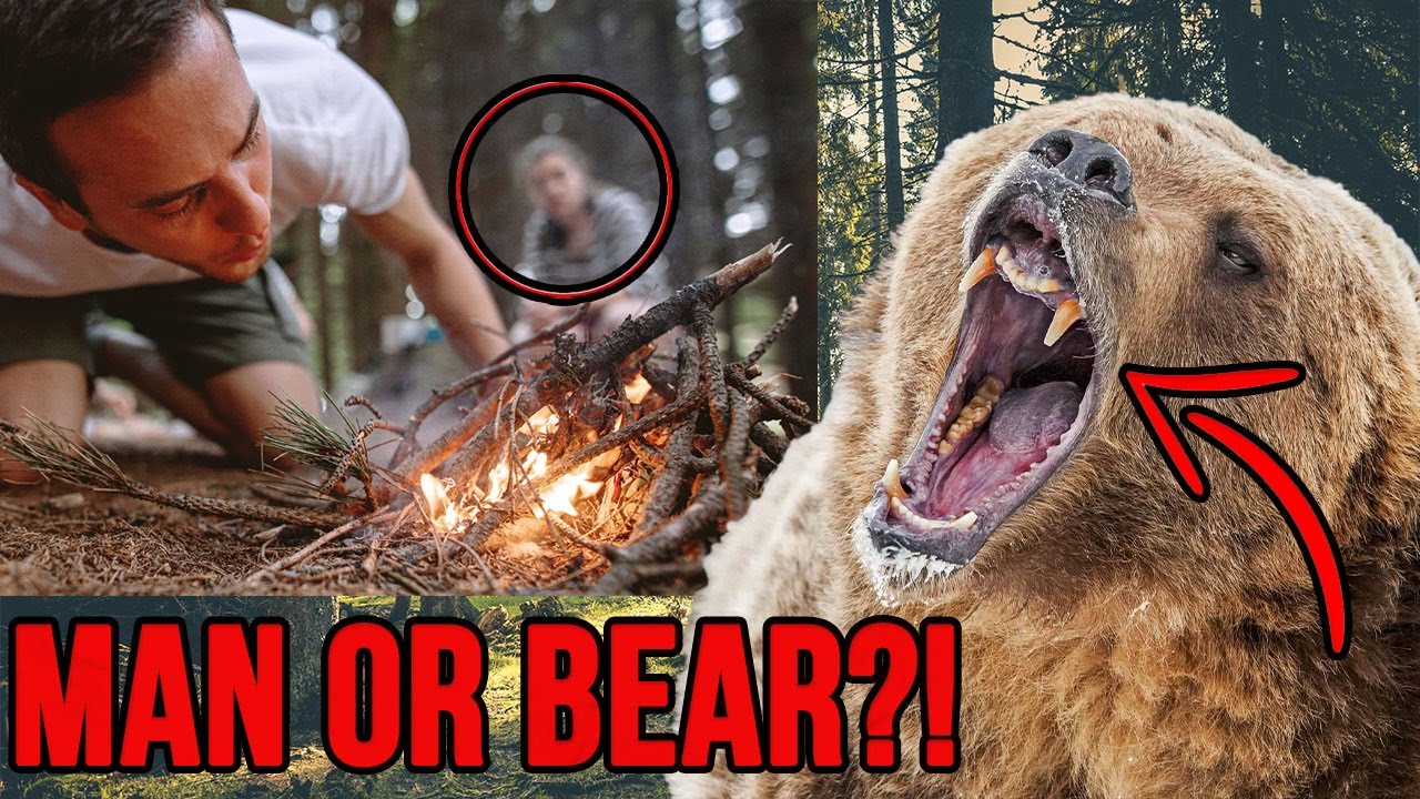 Women choose WILD BEAR vs a Man in the woods, INSTANTLY REGRET IT ...