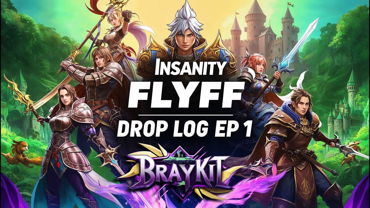 Drop Log - Episode 1 - Braykit @ Insanity Flyff - YouTube