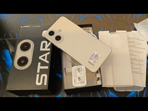 LAVA YUVA STAR 2 | Unboxing & First Look glossy white back panel - YouTube
