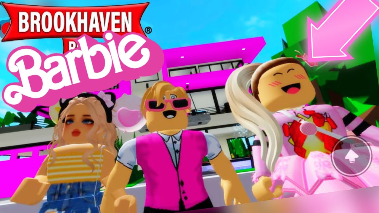 Roblox Barbie e Família na Casa 05 de Brookhaven RP - YouTube