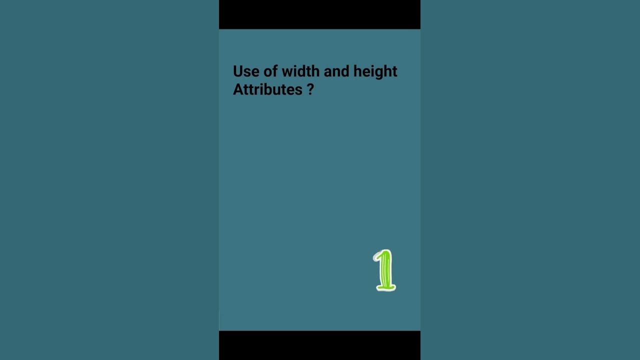 Html Tags And Uses 03 Use Of Width And Height Attribute Navbodhteacher Html5