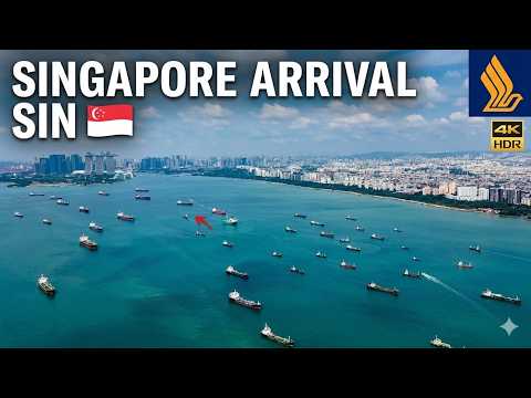 Arriving at the World’s Best Airport: Full 4K Approach to Singapore SIN