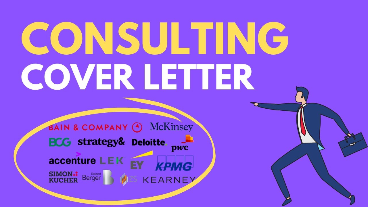 The Perfect Consulting Cover Letter | Step-By-Step Guide (2024) - YouTube