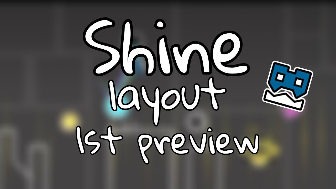 Shine layout 1st preview by Gmtrycreate (me) - YouTube