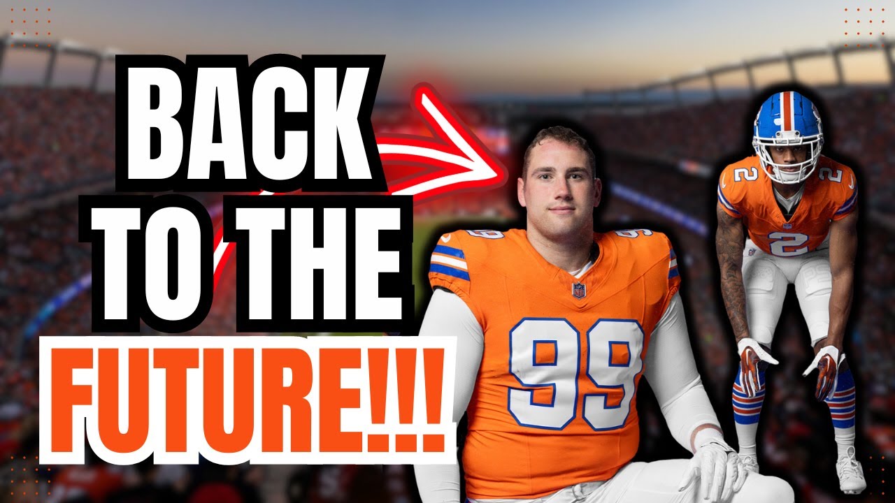 BACK TO THE FUTURE!: Denver Broncos Unveil THROWBACK UNIFORMS!! - YouTube