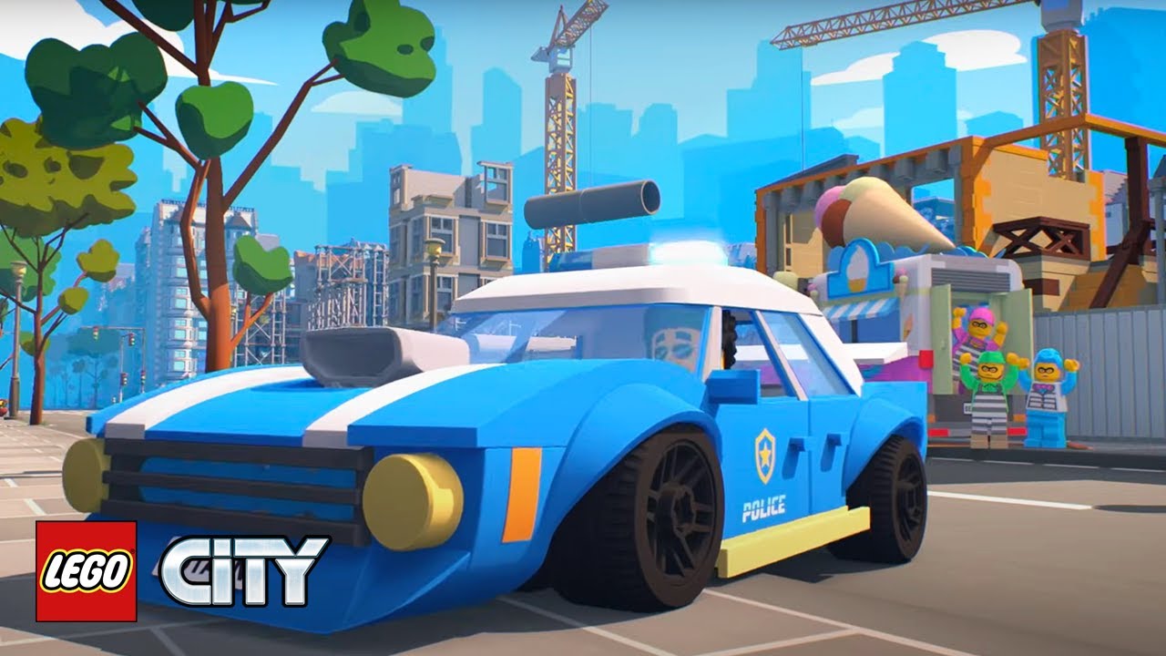LEGO CITY - Handle With Car | WildBrain Toons | Cartoons for Kids - YouTube