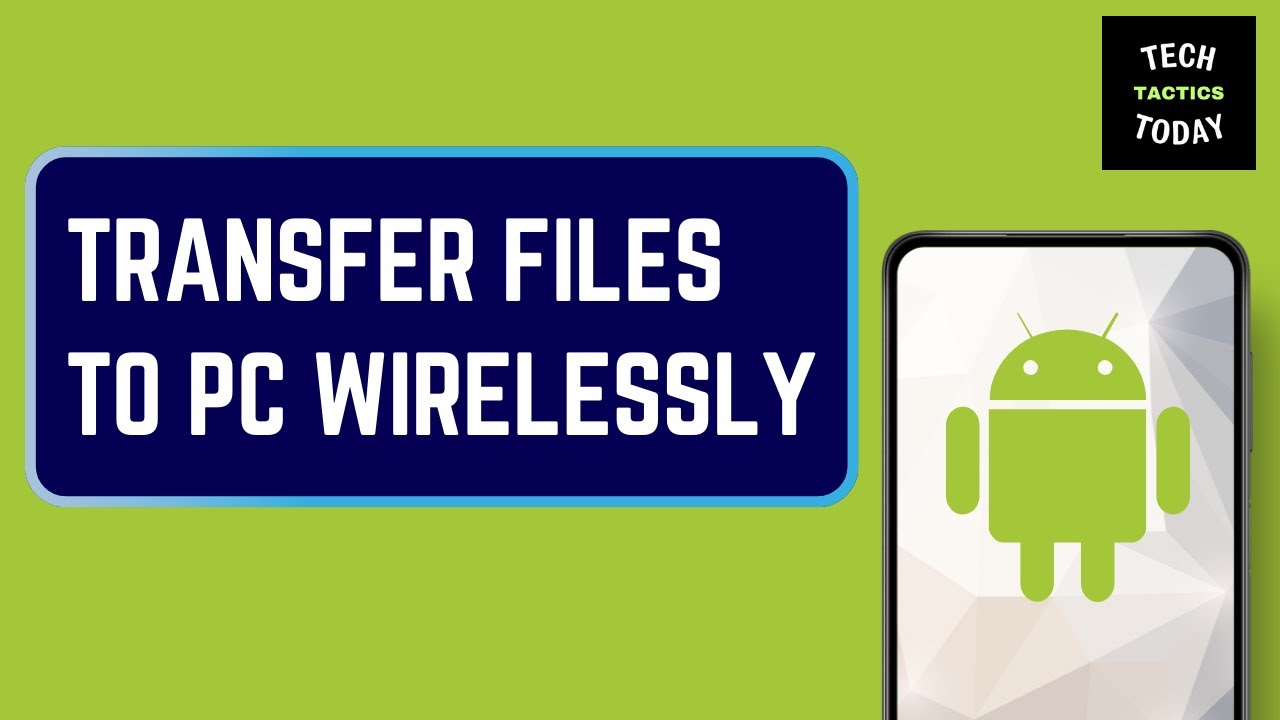 How to Transfer Files from Android to PC Wirelessly 2025 - YouTube