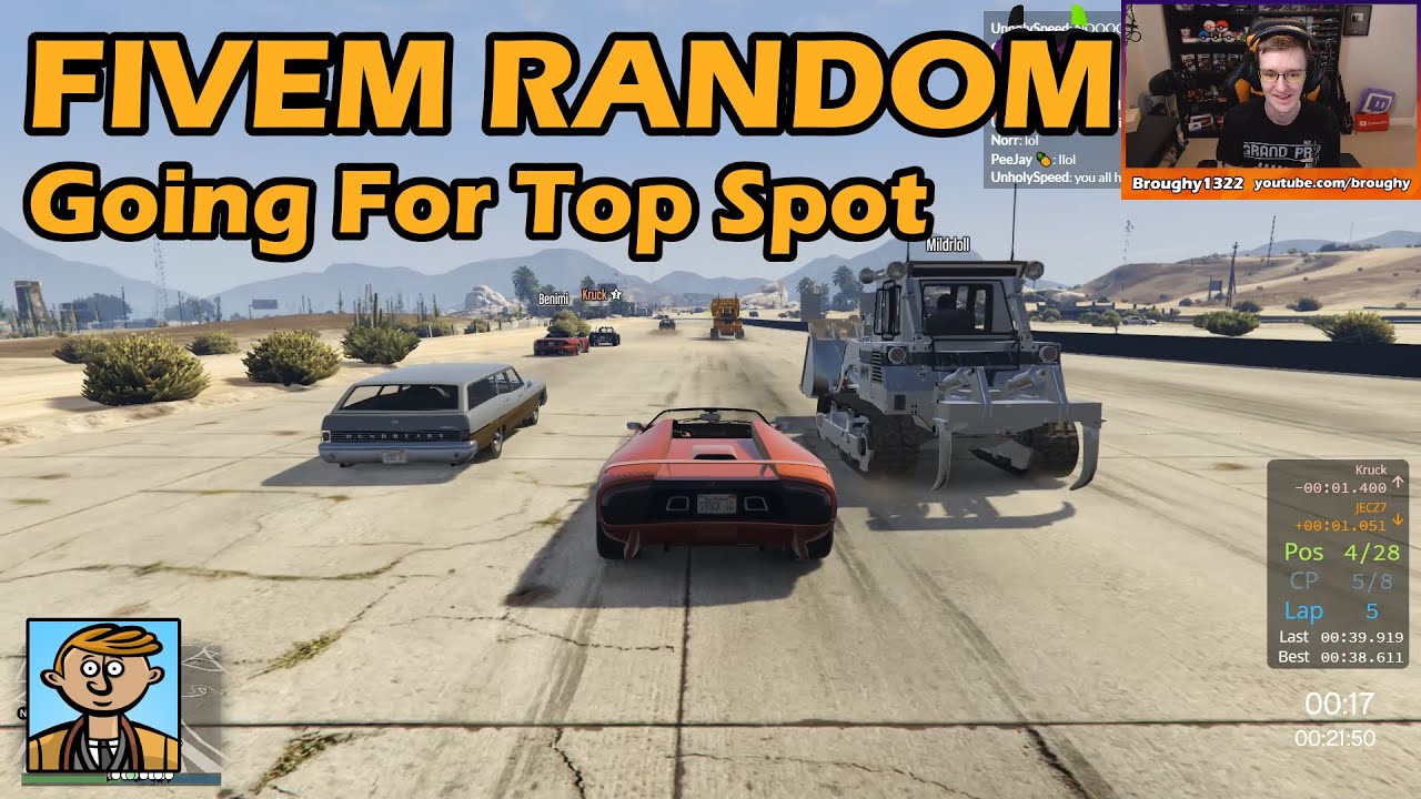 Battling For A Top Spot - GTA FiveM Random All №31 - YouTube