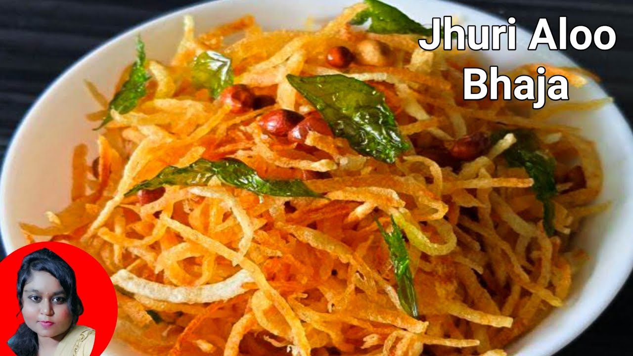 Jhuri Aloo Bhaja | How to Make Jhuri Aloo Bhaja Step by Step/Bengali ...