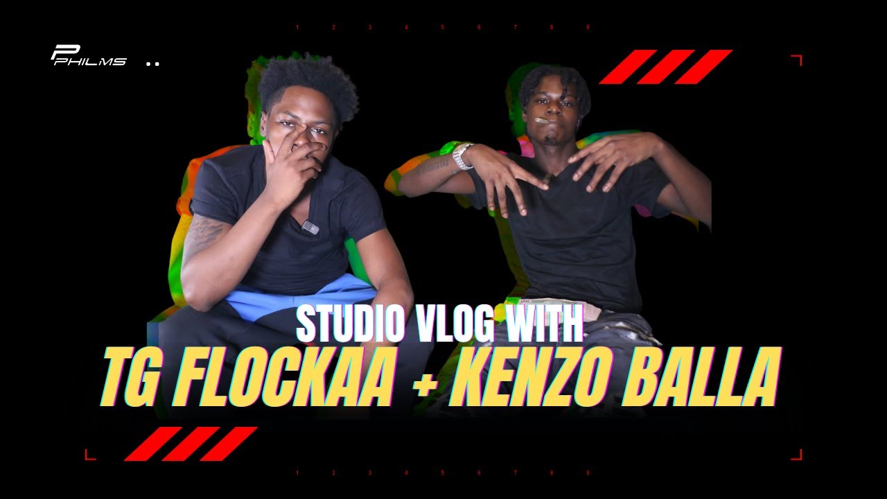 TG Flockaa & Kenzo Balla Studio Vlog : FRESH HOME - YouTube