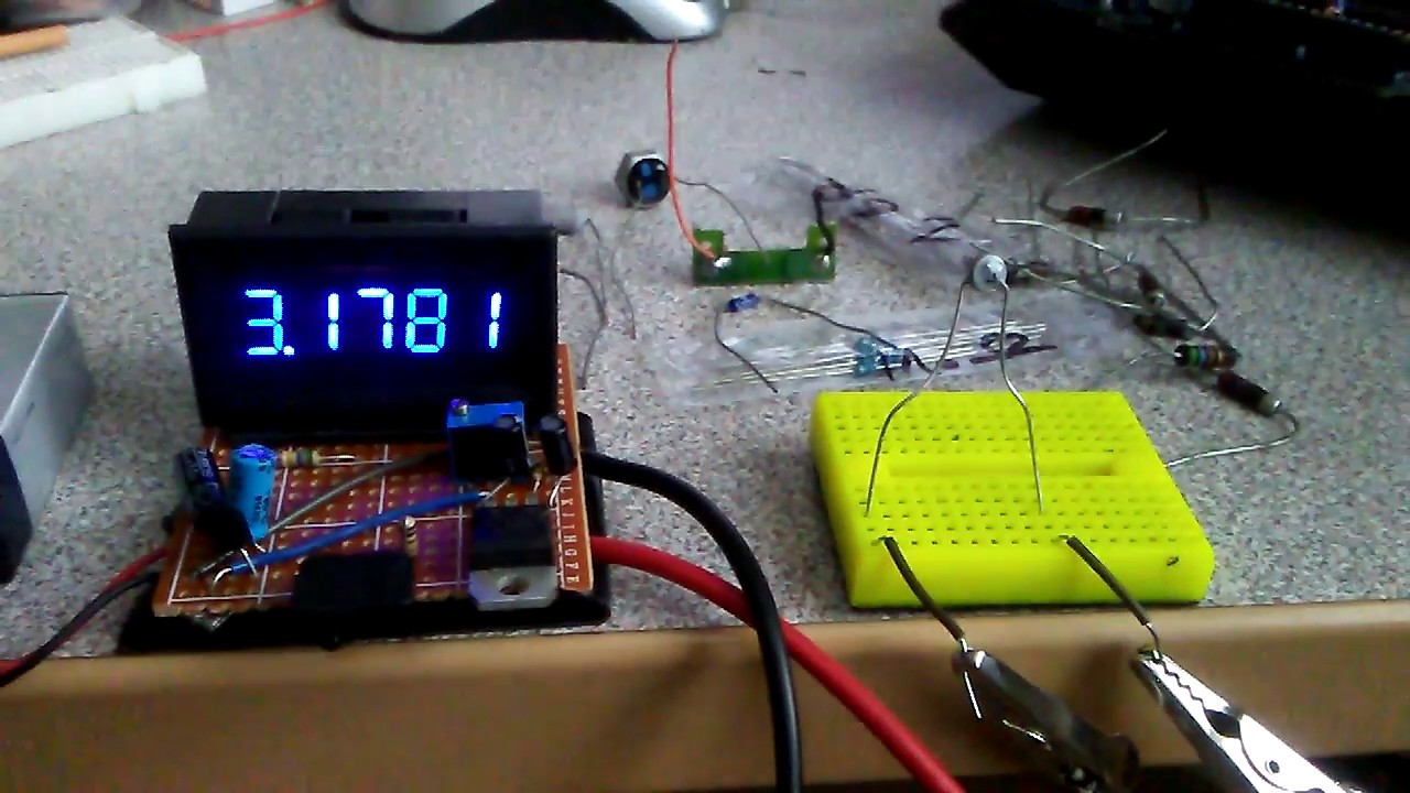 Homemade milliohm meter - YouTube