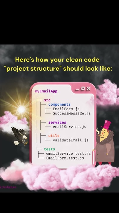 📂 Clean code project structure #cleancode #programming #javascript - YouTube