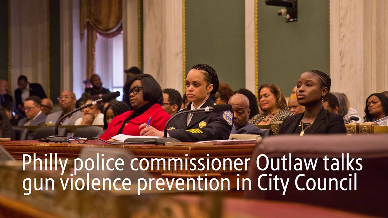 Philly Police Commissioner Outlaw addresses City Council about gun ...