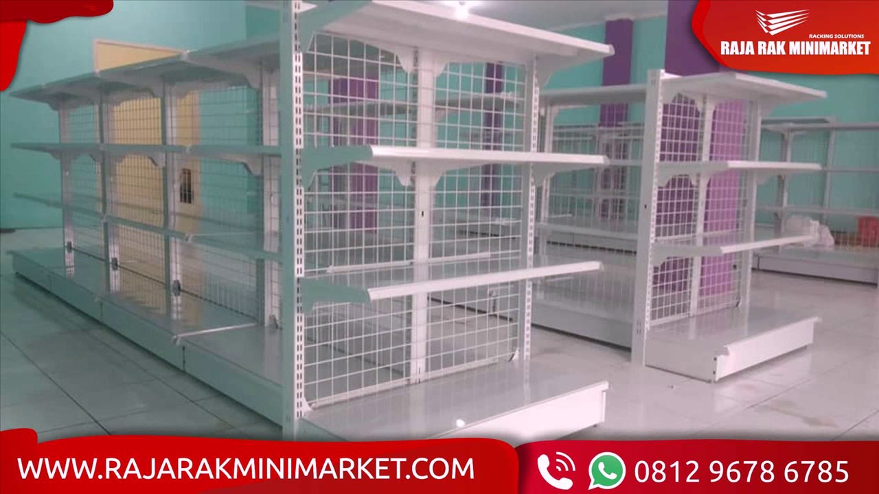 Rak Toko Display Pajangan Indomaret Alfamart, Kirim Ke Sampang - Jatim ...