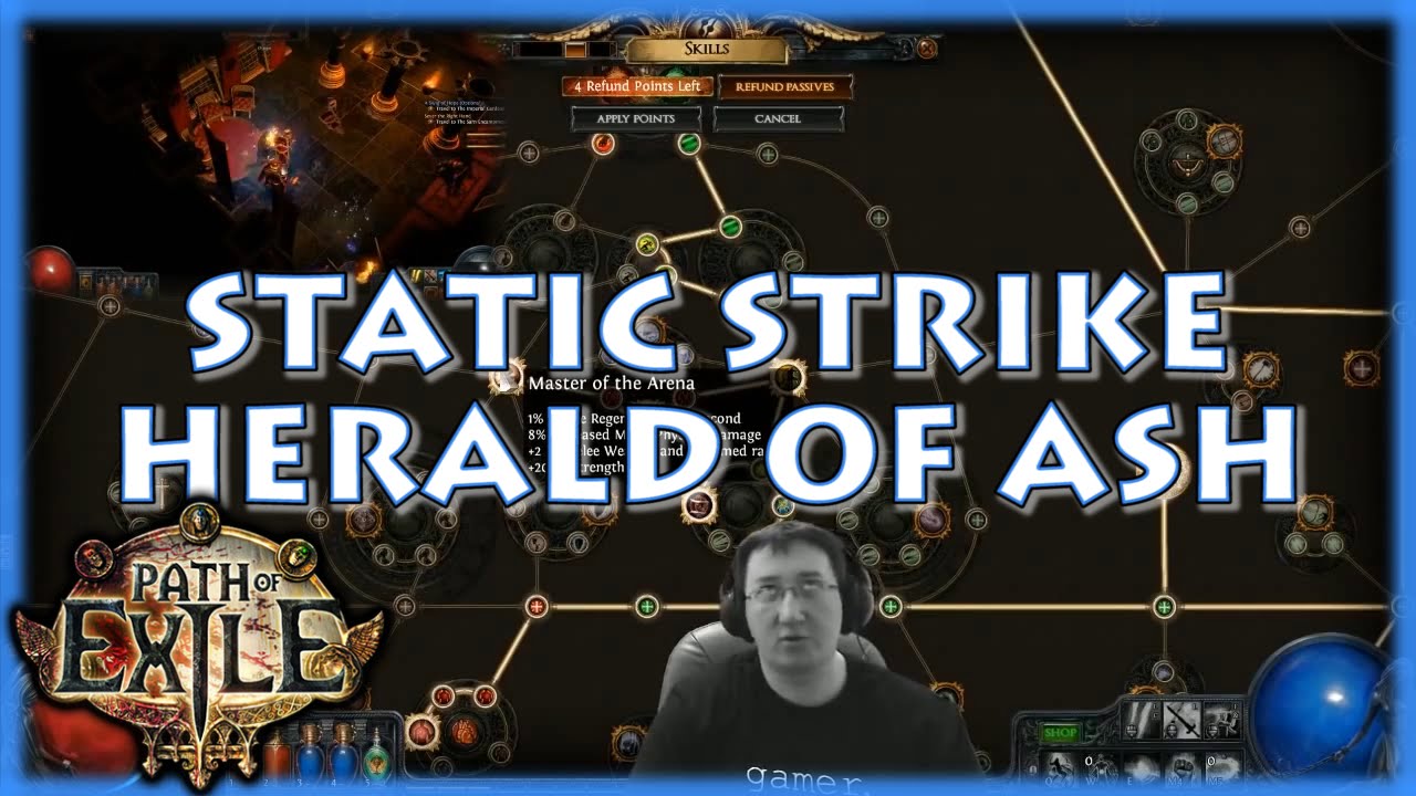 Path of Exile: Static Strike, Herold of Ash [Poradnik] - YouTube