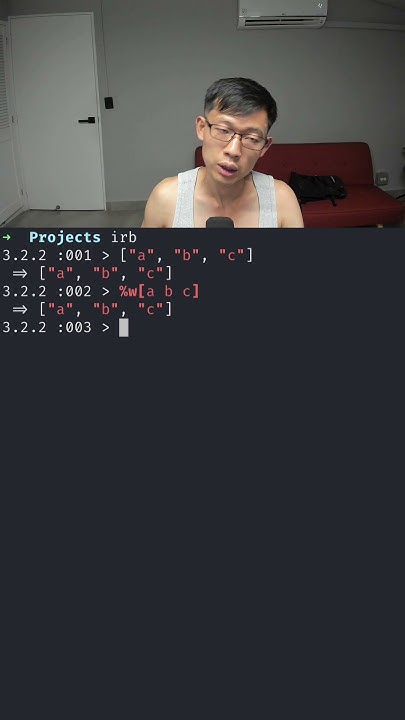 Shorthand For Array Of Strings And Symbols Youtube