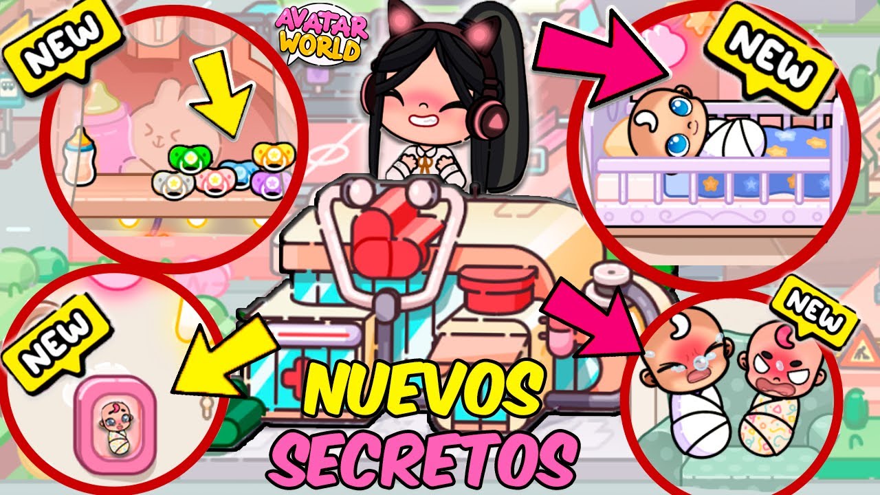 NUEVOS SECRETOS de BEBES en LA NUEVA ACTUALIZACION de AVATAR WORLD ...