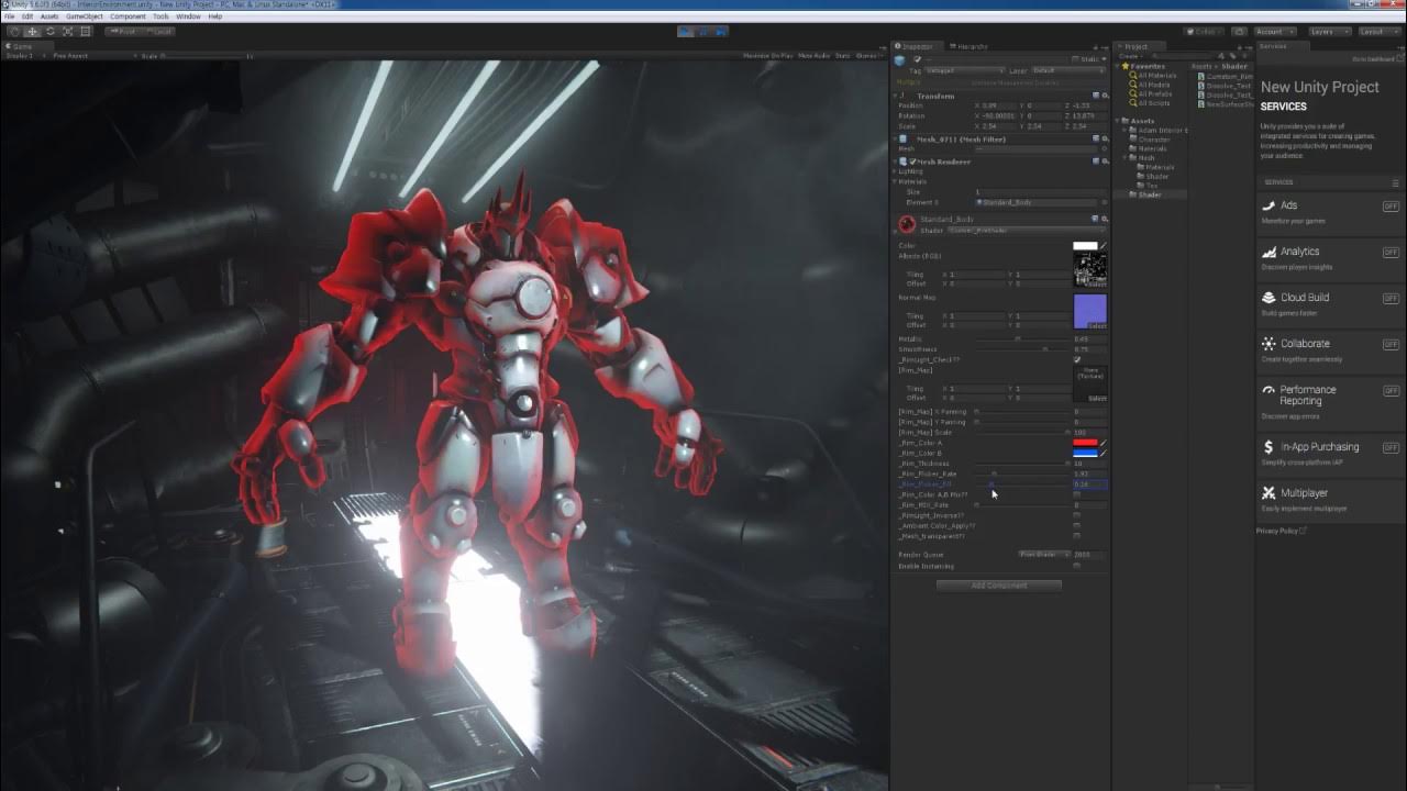 Unity Rim Shader - YouTube