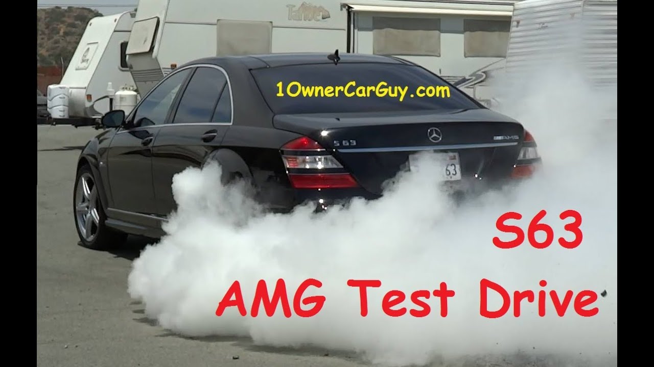 S63 Test Drive Mercedes W221 Road Test Video - YouTube